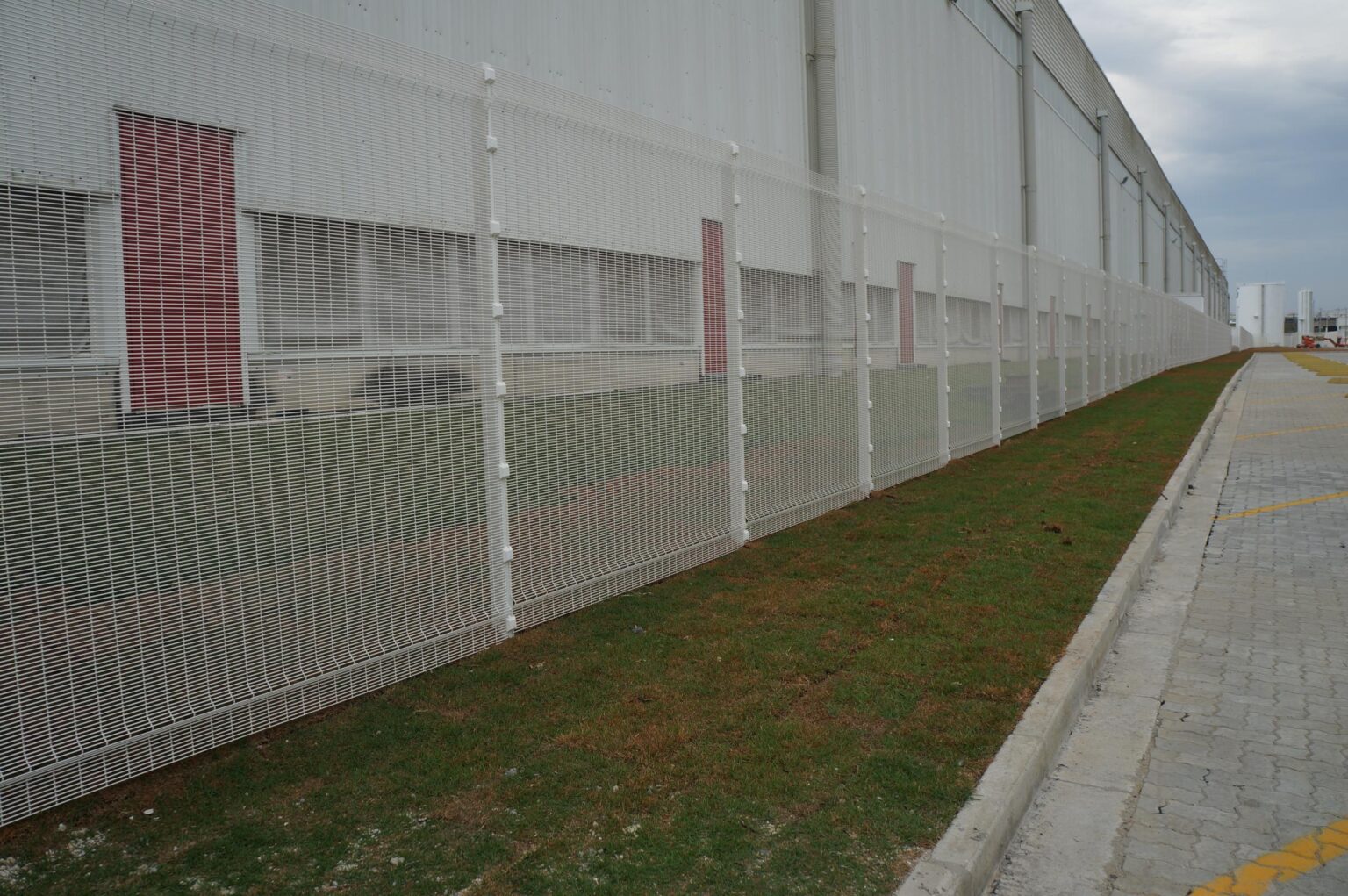 Gradil 3D Security para espaço logístico – Galpões